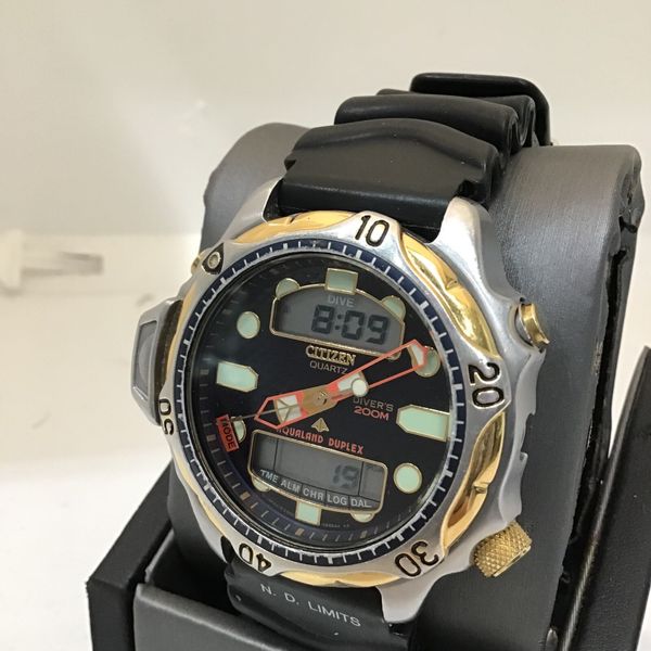 Citizen Quartz Aqualand Duplex C506-E80427 TA Men's Watch | WatchCharts ...