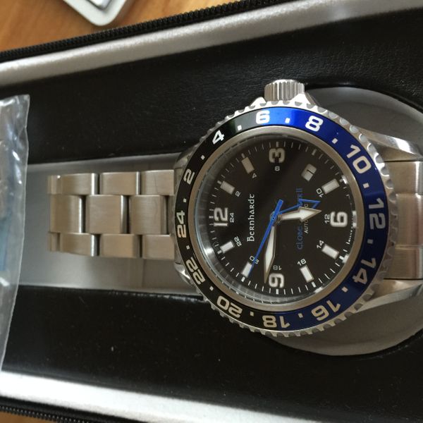 FSO: Bernhardt Globemaster II Blue/Black | WatchCharts