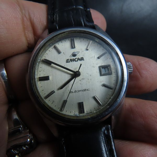 Swiss Made Enicar Automatic Men Watch | WatchCharts Marketplace