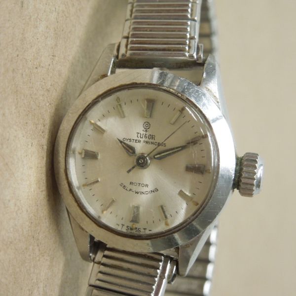 VINTAGE TUDOR OYSTER PRINCESS ROTOR SELF-WINDING CASE BY ROLEX TICKS ...