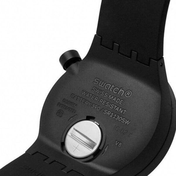 Swatch Watch Swatch BIG BOLD BIOCERAMIC BASALT SB03B110 Black - USED ...