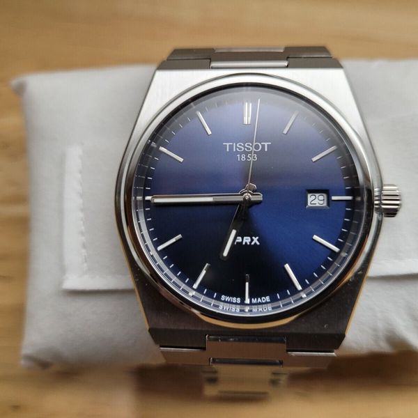 Mens Tissot 1853 PRX Elegant Swiss Stainless Steel Watch T137410A ...