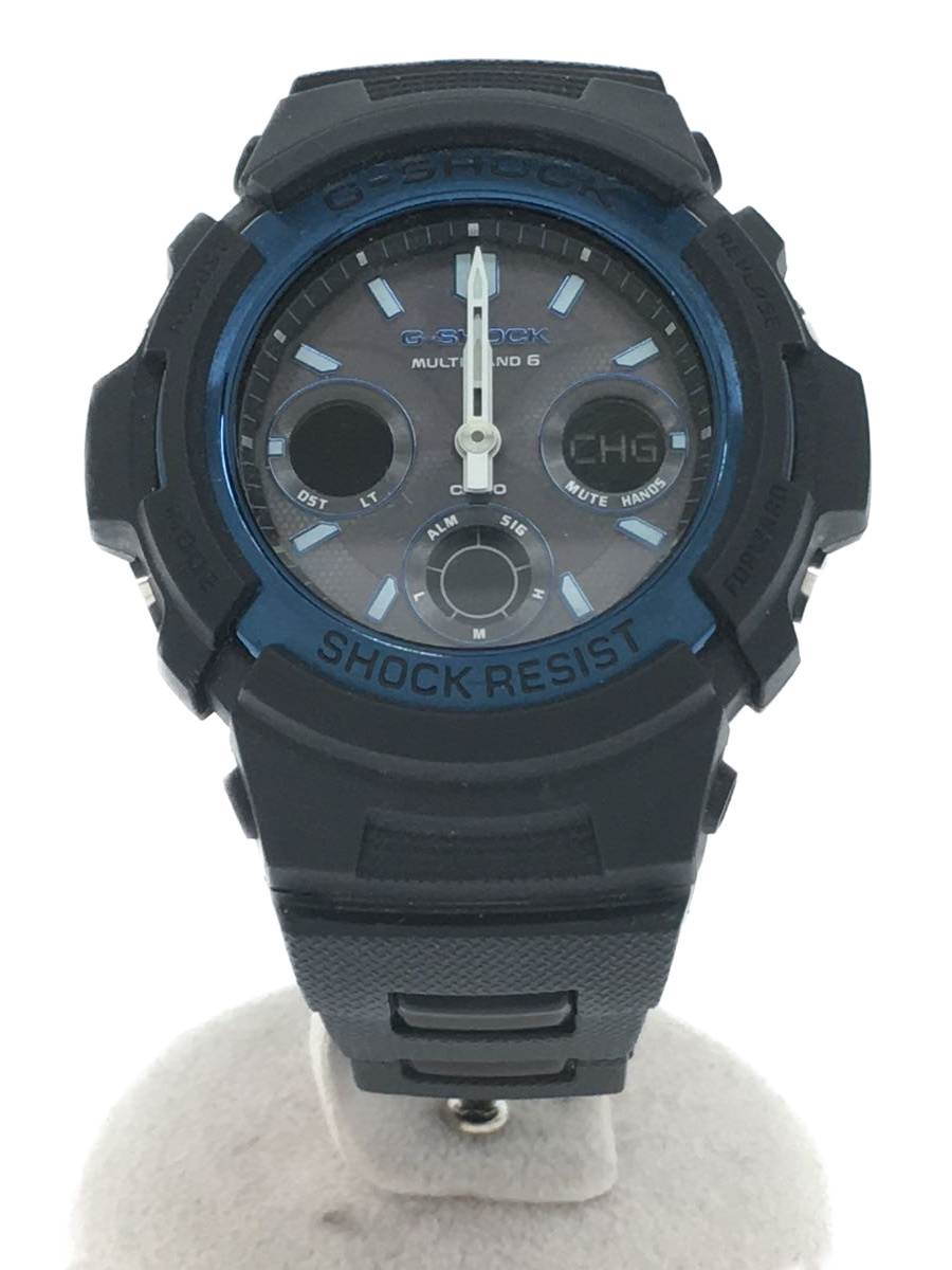 [Used] CASIO Solar watch G-SHOCK/Digi-Ana/BLK/BLK/AWG-M100BC-2AJF ...