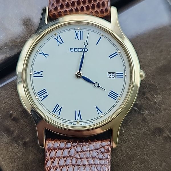 SEIKO 7N39 Vintage Men Watch, New Battery Just Installed | WatchCharts ...