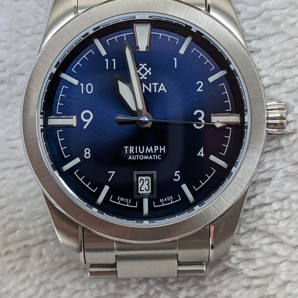 [WTS] Monta Triumph V2 (blue) | WatchCharts Marketplace