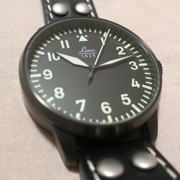 SOLD Laco Altenburg PVD Pilot Watch, Type A, Miyota Movement ...