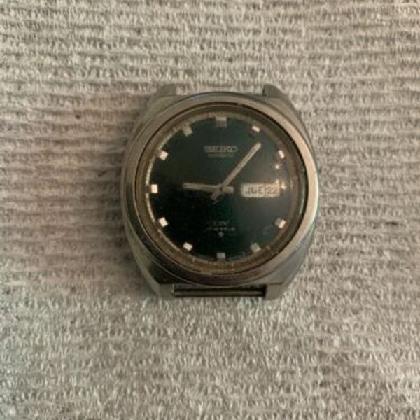Vintage SEIKO DX 6106-8207 17Jewels Automatic Men's watch 70's Green 17 | WatchCharts Marketplace