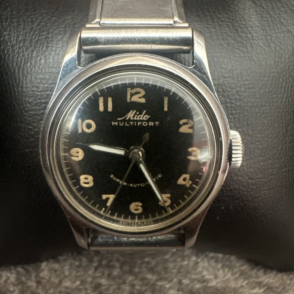 VTG Mido Military Multifort Super Automatic Bumper Working Running ...