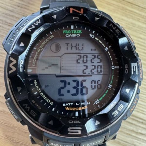 Casio Protrek PRW-2500 Tough Solar Watch - GOOD CONDITION | WatchCharts ...