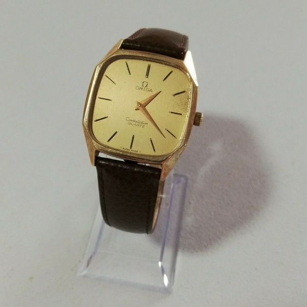 OMEGA Constellation 9ct Gold CAL 1330 191 0014 Quartz Gents Watch, Boxed | WatchCharts Marketplace