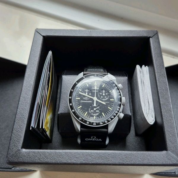 Omega Swatch Moonswatch Mission To Moon Watch Unworn Genuine ...