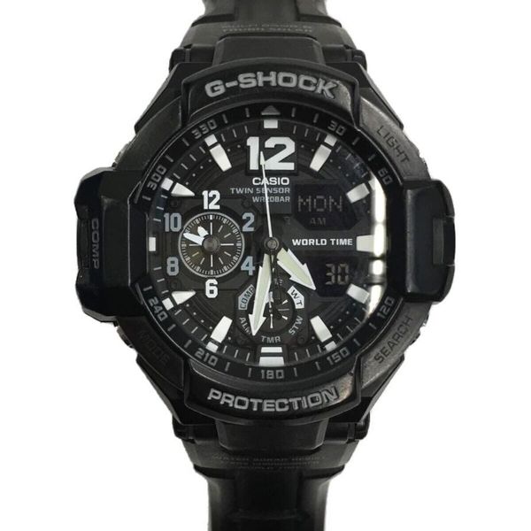 Casio watch G-SHOCK GRAVITYMASTER GA-1100-1AJF Men FROM JAPAN USED ...