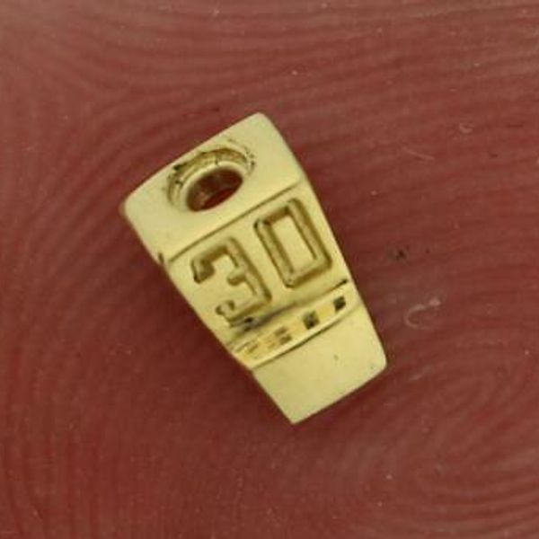 18k Yellow Gold Bezel Tab Rider 30 Breitling Chronomat Evolution B13356 ...