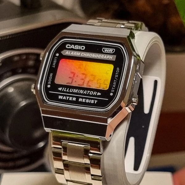 EON â Weighted Metal â Chroma Editionâ â Custom Casio A168 Mod with ...
