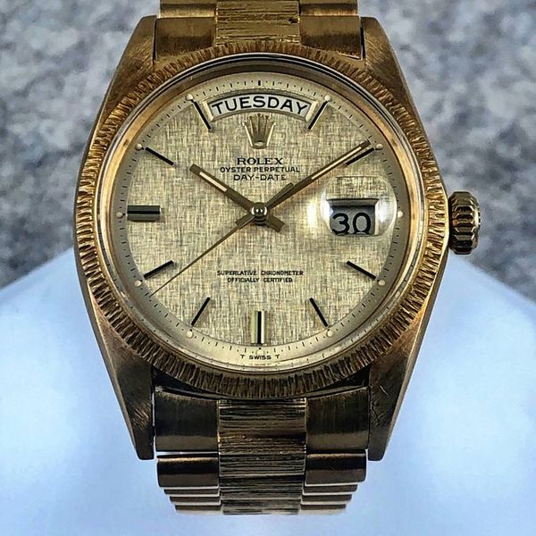 FS: Rolex Day-Date ref 1807 w/ Linen Dial from 1969 | WatchCharts