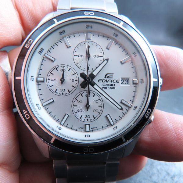 EFR-526 Casio Edifice Chronograph Quartz Men Watch | WatchCharts ...