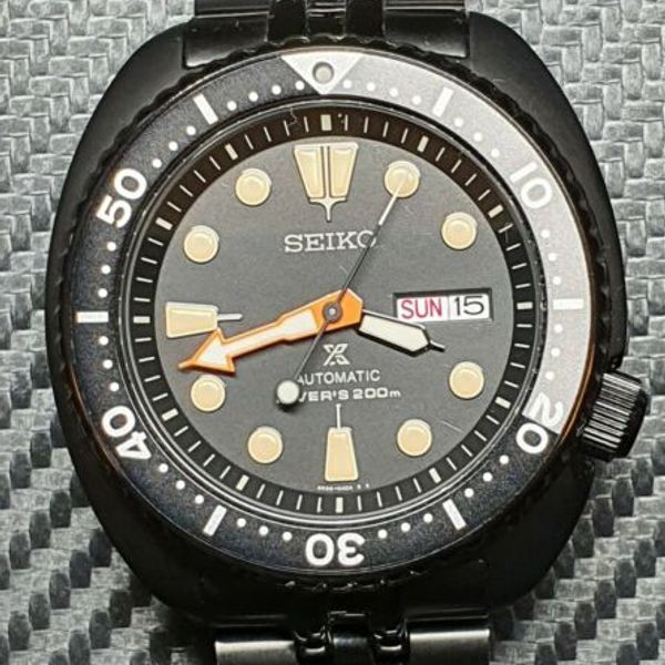 SEIKO PROSPEX BLACK SERIES NINJA TURTLE SRPC49K1 LIMITED EDITION. MINT ...