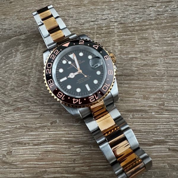 Seiko Mod Root Beer Automatic Watch | WatchCharts Marketplace