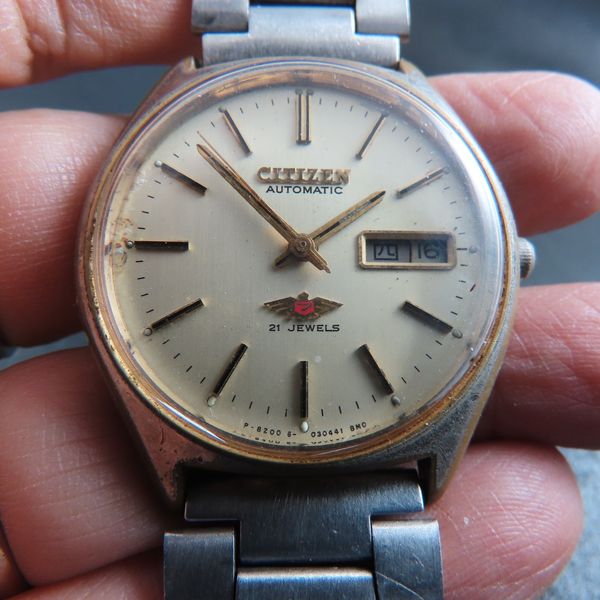 Japan Citizen Eagle 7 Daydate Automatic Men Watch | WatchCharts Marketplace