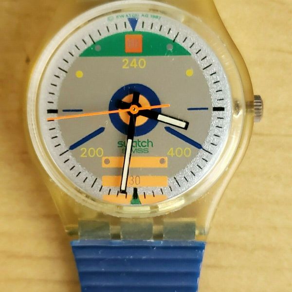 Swatch Speedweek GK 112, 1988, working with new battery | WatchCharts ...