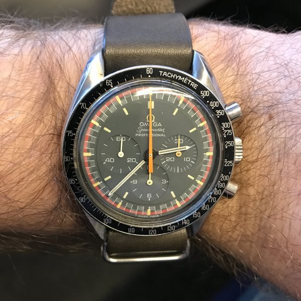SOLD Omega Speedmaster 145.022-69 Racing grey Dial | WatchCharts
