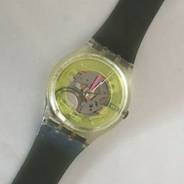 1985 Swatch Watch GK101 Vintage Technosphere 80’s | WatchCharts Marketplace