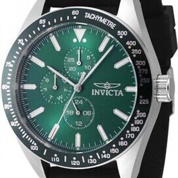 Invicta Aviator Quartz Green Dial Men's Watch 47591 | WatchCharts ...