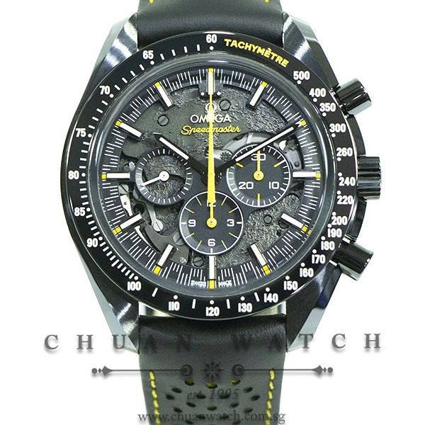 Brand New Omega Speedmaster Dark Side Of The Moon 'Apollo 8' Black ...
