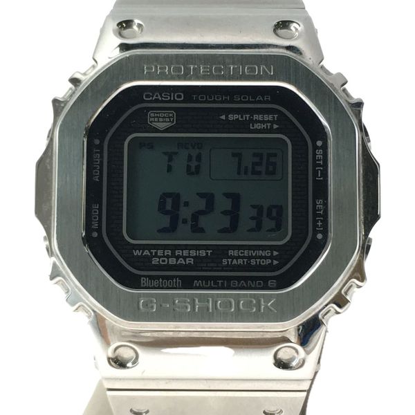 [Used] CASIO Solar watch/G-SHOCK/Digital/SLV/SLV [Clothing goods, etc ...