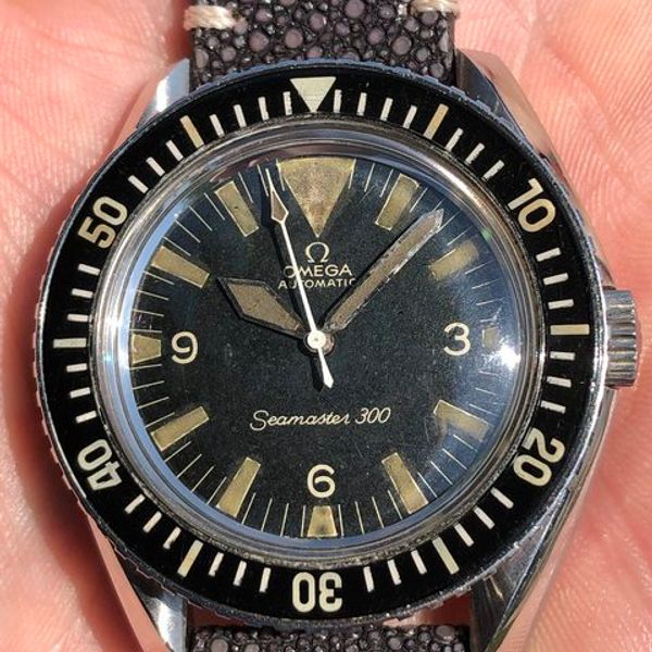 FS: 1967 Omega Seamaster 300 Big Triangle 165.024 w/ Extract ...