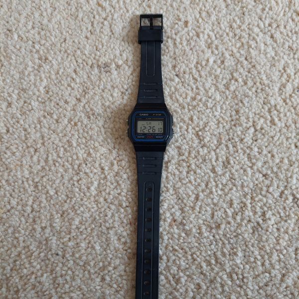 Casio 100 F-91W Digital Watch - Black | WatchCharts Marketplace