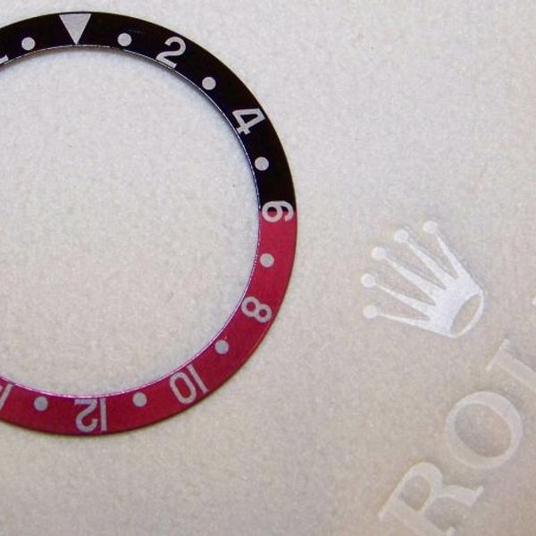 FS: Authentic Rolex Black/Red Bezel Insert for GMT-Master ll ...