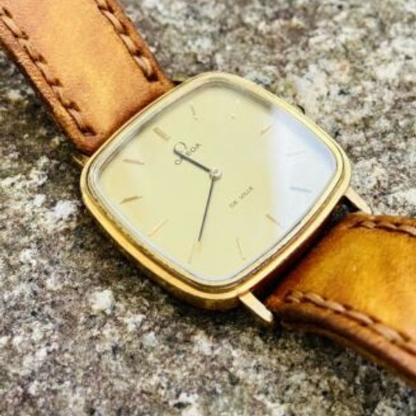 Omega DeVille Vintage Tank TV Case 111.0118 Serviced | WatchCharts ...