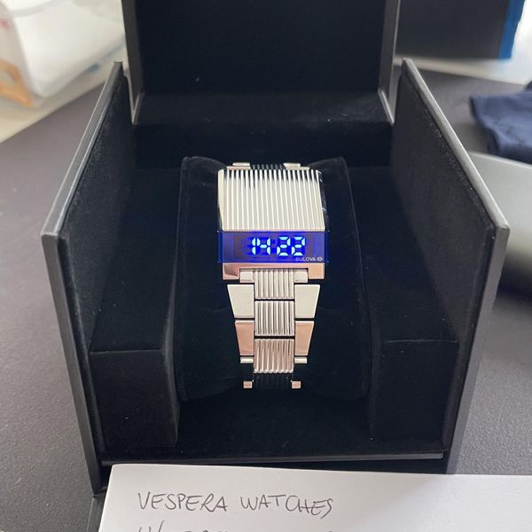 [WTS] For the nostalgic! BULOVA COMPUTRON ARCHIVE SERIES 96C139 SILVER ...