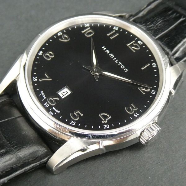 Hamilton Jazzmaster Thinline Quartz H385110 Swiss watch | WatchCharts ...