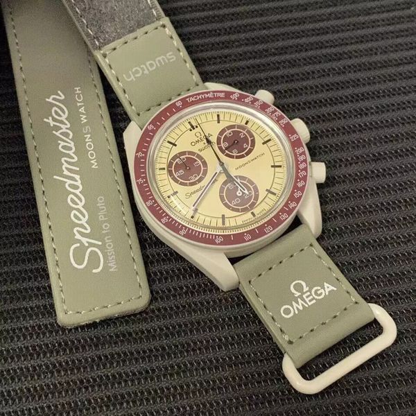 NEW Swatch x Omega Moonswatch Mission To PLUTO Watch - With Box ...