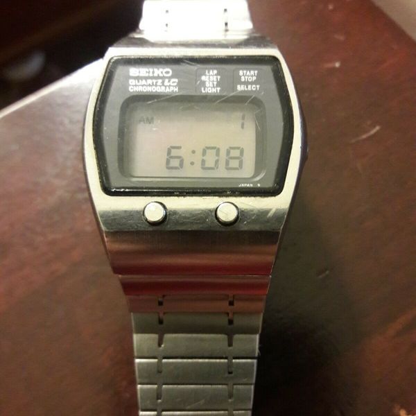 0634-5009 Vintage Seiko Chrono Wristwatch Running w/ Original B223 ...