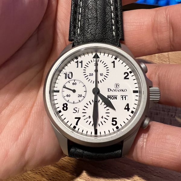 FS: Damasko DC57 Si white dial full set | WatchCharts Marketplace