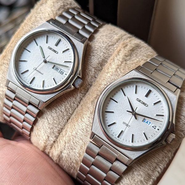 [WTS] JDM 🇯🇵 Snowflake Dials - Seiko Chronos and Spirit from the 70s ...