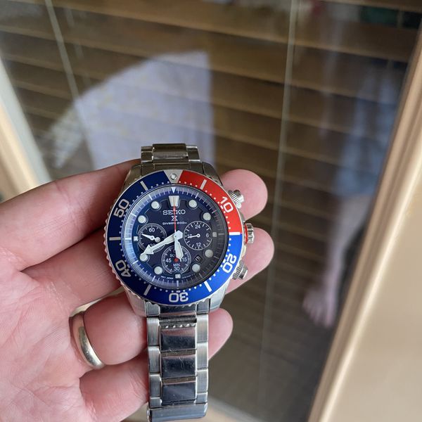 [$200 USD] Seiko SSC019 Pepsi Solar Chronograph Discontinued ...