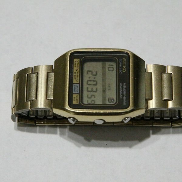 Seiko M354-5010 James Bond 007 "Moonraker" Digital Watch NICE ...