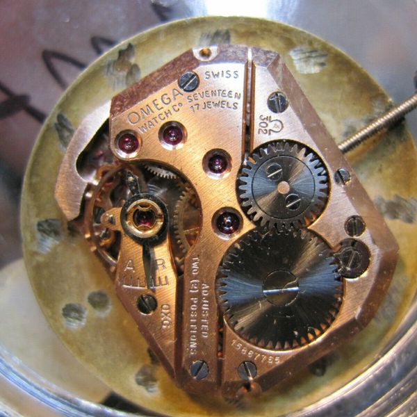 Omega grade 302 mans wristwatch movement ticks | WatchCharts Marketplace