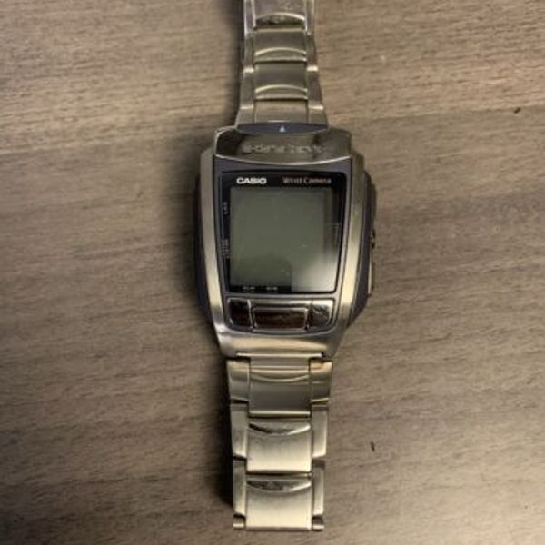 Vintage Casio Wqv-10 Wrist Camera Watch Faulty Seems To Have A Broken ...
