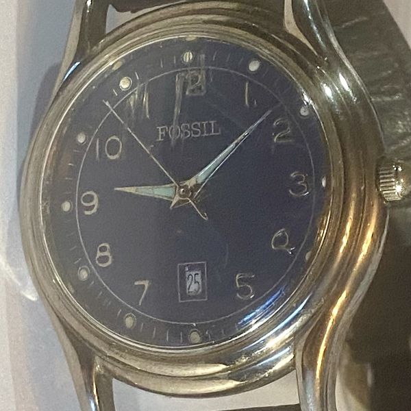 fossil swiss mens watch Vintage | WatchCharts Marketplace