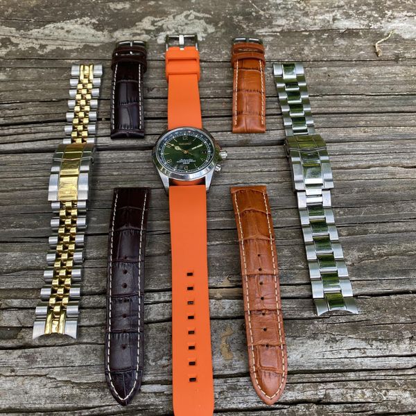 [WTS] Seiko SARB017 "Alpinist" with 2 strapcode bracelets, 2 leather ...