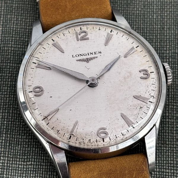 Vintage Longines 8035-5 Stainless Steel Gents Mechanical Watch ...