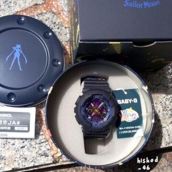 CASIO BABY-G Sailor Moon 30th Anniversary Watch BA-110XSM-2AJR Blue ...