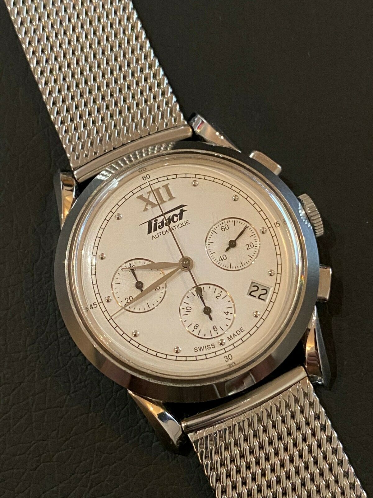 Tissot Heritage 1948 Chronograph Watch T66178233 Full Kit | WatchCharts ...