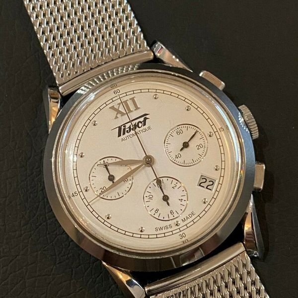Tissot Heritage 1948 Chronograph Watch T66178233 Full Kit | WatchCharts