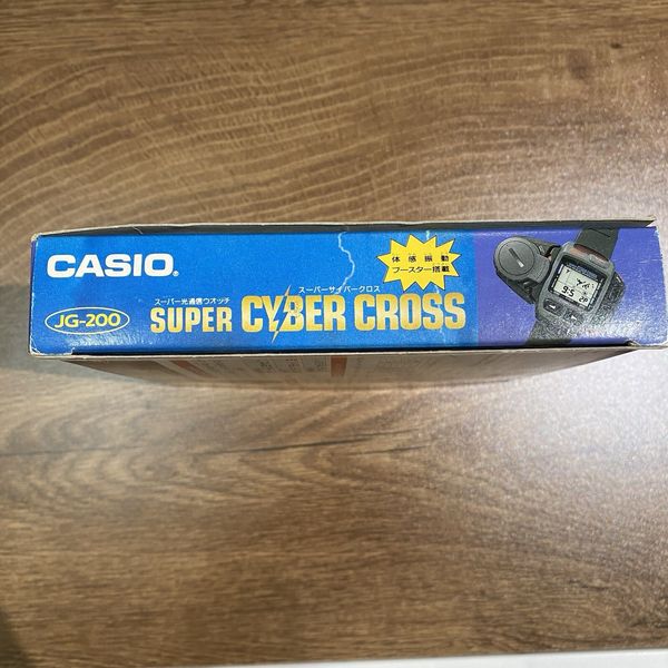 Casio JG-200 Rare Vintage Super Cyber Cross Game Watch JAPAN NEW NOS ...